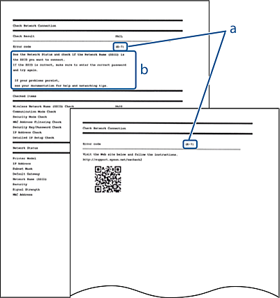Messages and Solutions on the Network Connection Report